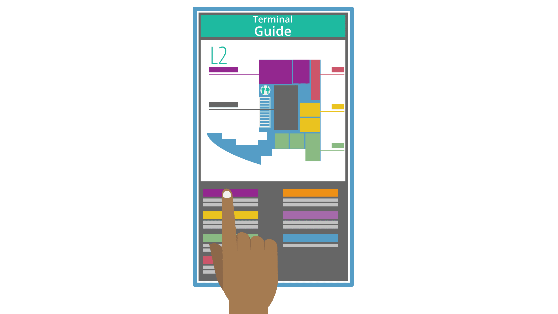 Transport digital signage solutions provided by Signagelive