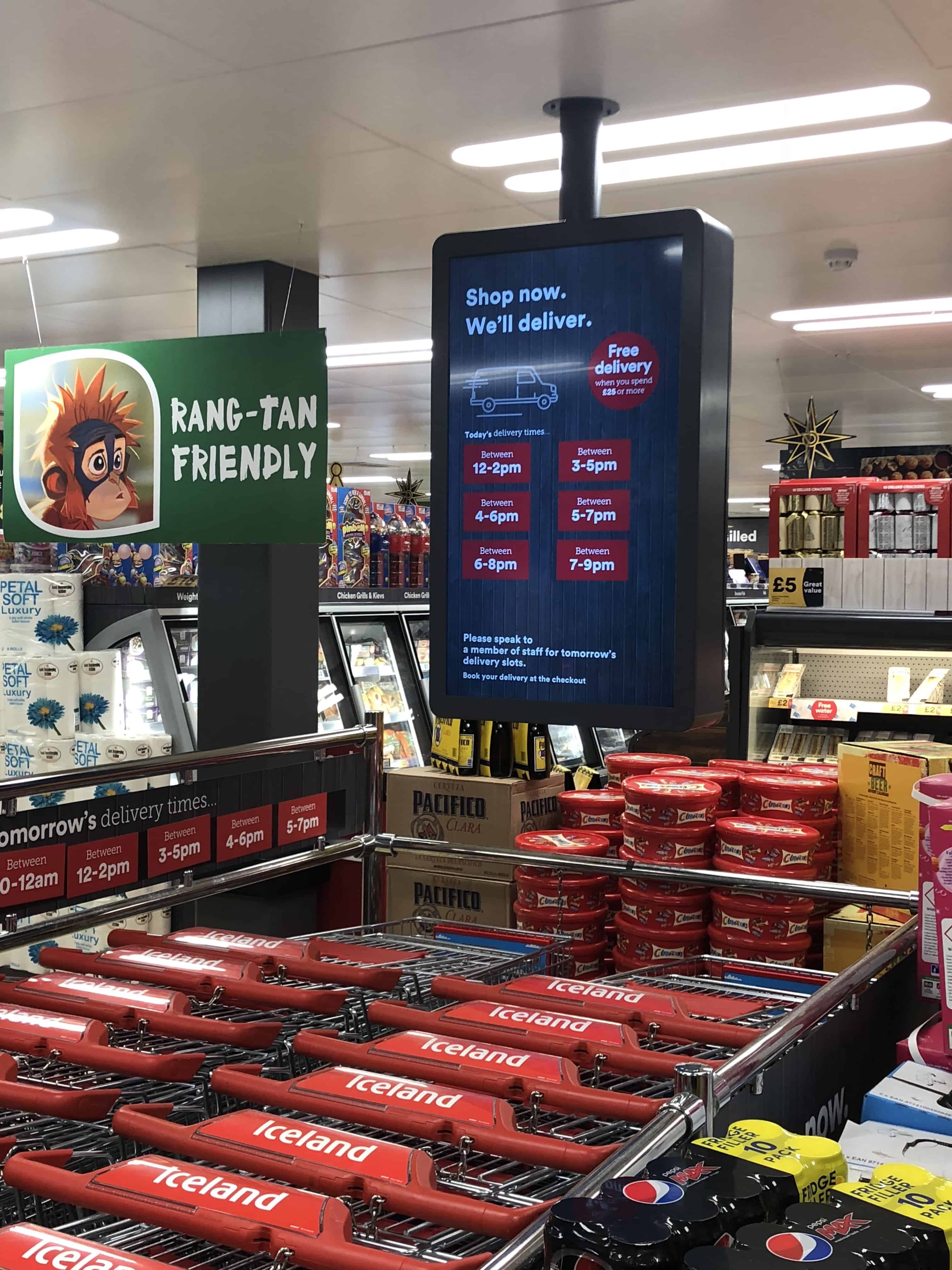 Iceland Foods modernise their stores with Signagelive powered Digital ...