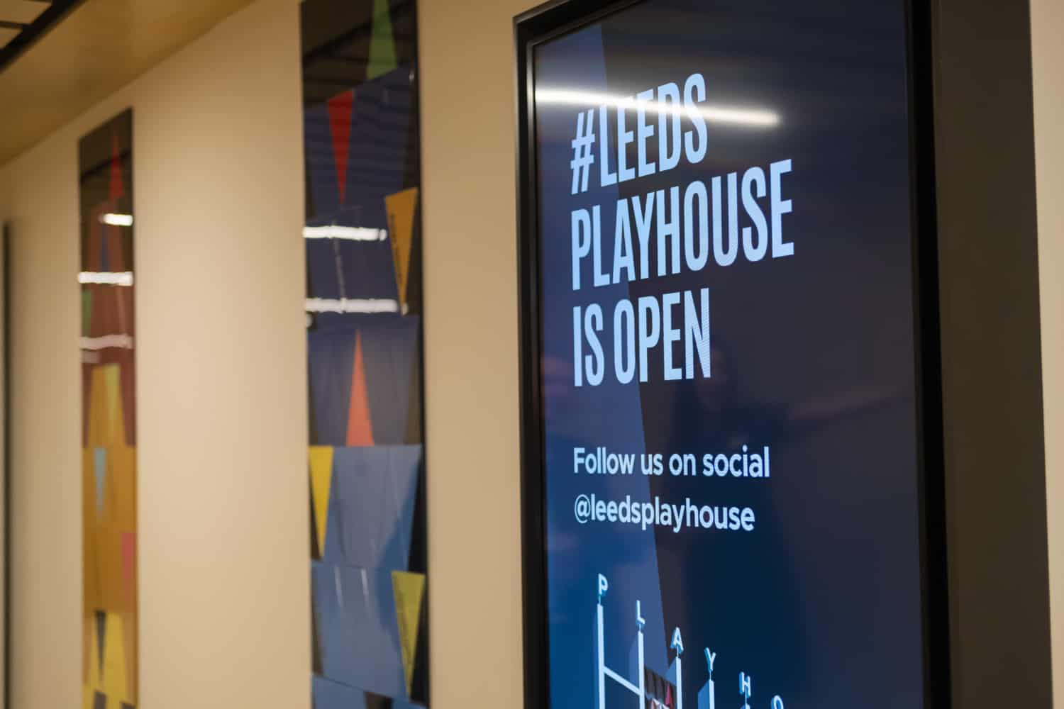 Leeds Playhouse appoint UXG and digital strategy powered by Signagelive