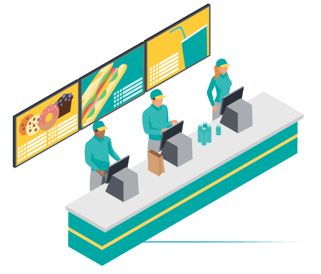 Digital Signage for Quick Service Restaurants (QSR) - Signagelive
