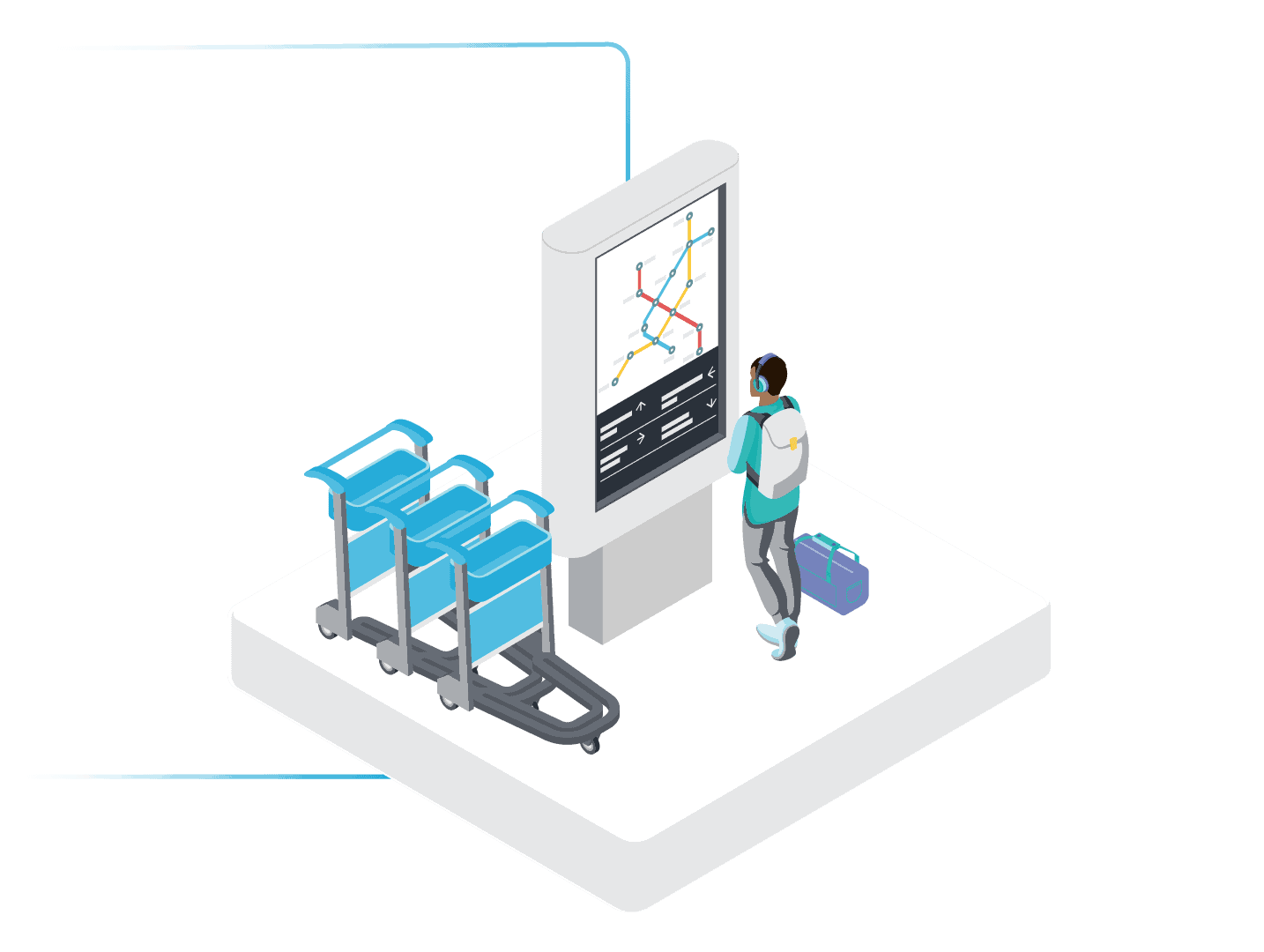 Digital Signage for Transport enhancing the travel experience
