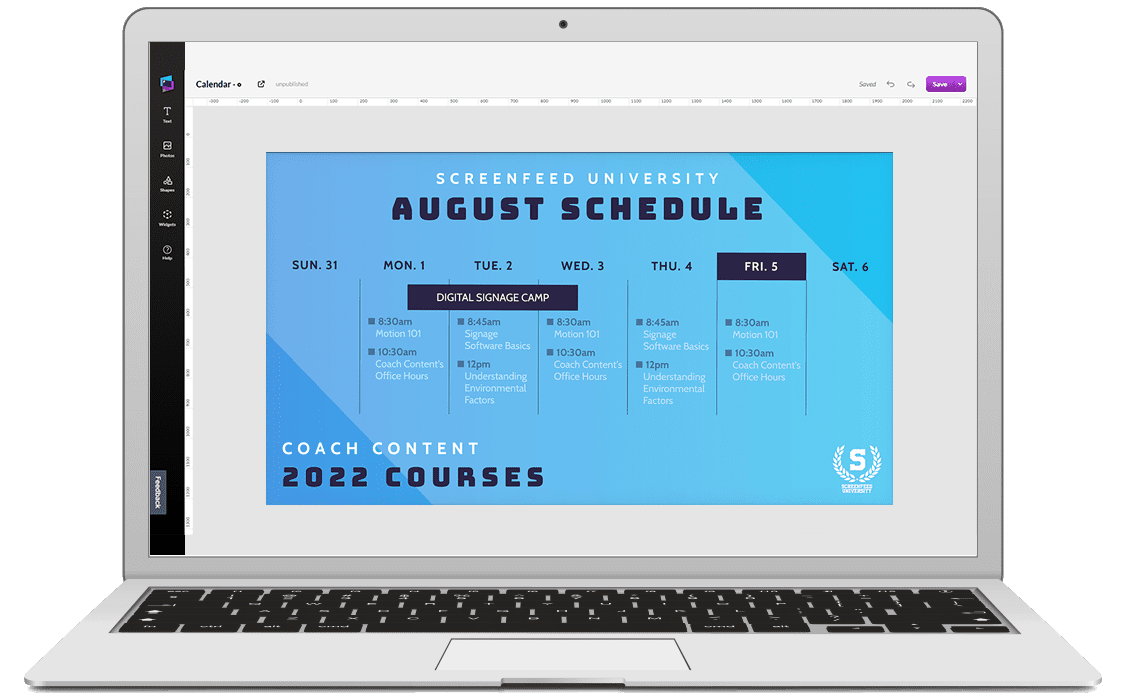 Screenfeed Partner Page - Signagelive