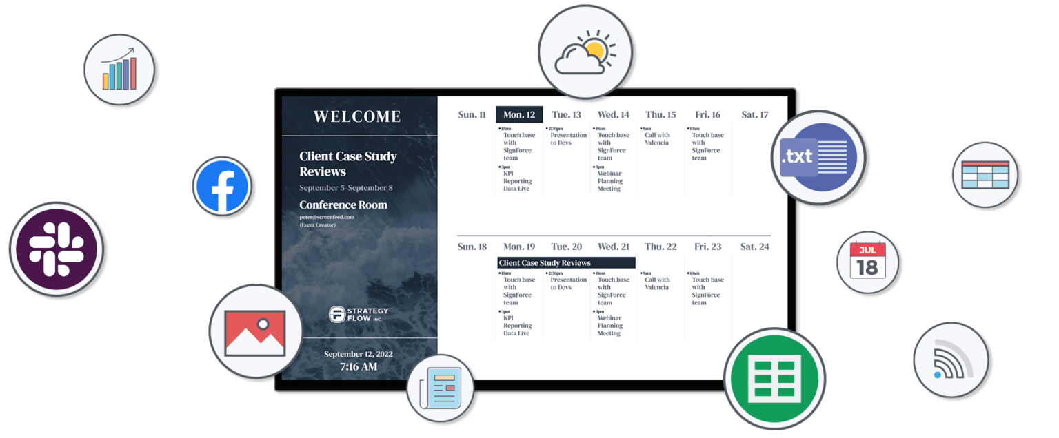Screenfeed Partner Page - Signagelive