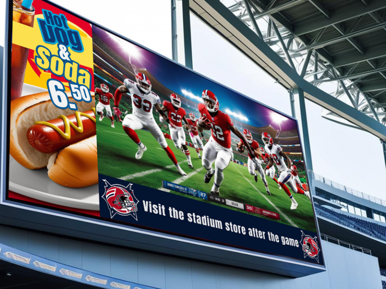 Digital Signage for Stadiums - Signagelive