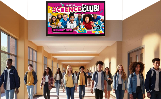 Digital Signage for Education - Signagelive